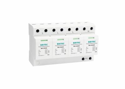 China Type 1 Surge Protective Device 50kA 275V AC for 400V Systems DIN Rail SPD for sale
