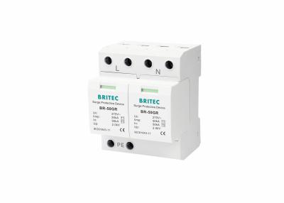 China Surge Protective Device SPD Class I Surge Protector Iimp 50KA Arrester for sale