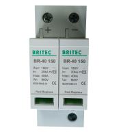 China BRITEC BR-40 150 PV Surge Arrester DC SPD 150V Type 2 for Solar Systems for sale