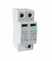China BRITEC TY-40 1+1 MOV Surge Protection Device 40kA AC Surge Protector 320V for sale
