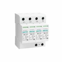 China 110kA 3 Phase MOV Surge Protection Device SPD Type 2 385V DIN Rail for sale
