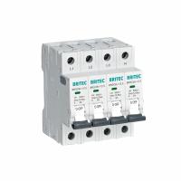 China BRSCB-I-12.5 4P SCB Surge Protection Device 500V DIN Rail Mount with 25ns Response Time for sale
