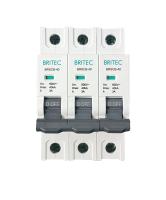 China BRSCB-40 3P SPD Backup Protector with SCB Technology -40°C to 80°C DIN Rail Mount 5-Year Warranty for sale