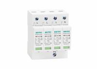China Class I+II SPD 4P 275V 12.5kA Surge Protection Device Surge Arrester for sale