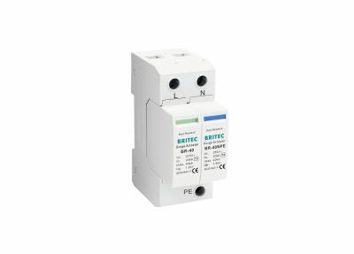 China 40kA 275V Type 2 Class C Mov Surge Protector Lightning Arrester for sale