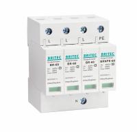 China BR-60 3+1 Type 2 Surge Protection Device 385V AC Lightning Protector for sale