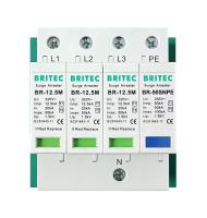 China BR-12.5M 1+1 50kA DIN Rail Surge Protection Device SPD TUV Approved for sale