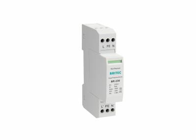 China Class D T3 10kA 10kV AC Power Surge Arrester SPD for Din Rail Mounting for sale