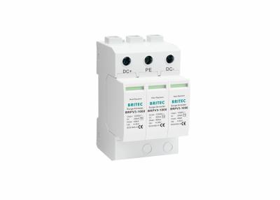 China EN61643-31 DC 1000V 3P Solar Surge Protection Device 40kA High Temperature Resistant SPD for sale