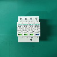China 3 Phase Surge Protection Device SPD 275V DIN Rail Mount Lightning Arrester for sale