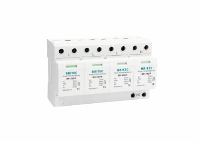 China BR-50GR 3-Phase AC Lightning Arrester 50kA Surge Protector with 275V Operating Voltage and TUV Certification for sale