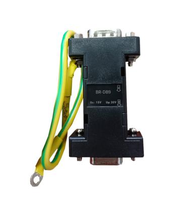 China BR-DB9 Signal Surge Arrester Lightning Protection Network Surge Protector 10 KA RS485 SPD for sale
