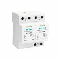 China BR-50GR 2P Type 1 Surge Protective Device 50kA Iimp Low Voltage SPD Pluggable 36mm for sale
