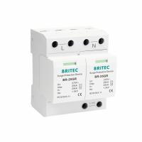 China BRITEC BR-25GR 2P Type 1 Surge Protection Device 50kA Single Phase SPD TUV AC Surge Arrester for sale
