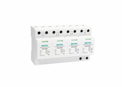China 25kA 4P Power Lightning Protector Type 1 Surge Protection Device Arrester for sale
