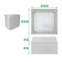 China TY-200200130 Outdoor Electronic Enclosure Waterproof Terminal Box ABS Material -40°C to 80°C Temperature Range for sale