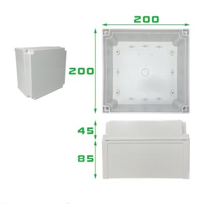 China TY-200200130 Outdoor Electronic Enclosure Waterproof Terminal Box ABS Material -40°C to 80°C Temperature Range for sale