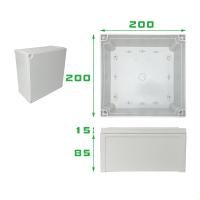 China BRITEC TY-200200100 Industrial Grade Electronic Enclosure - Waterproof Terminal Box with -40°C to 80°C Temperature Range for sale