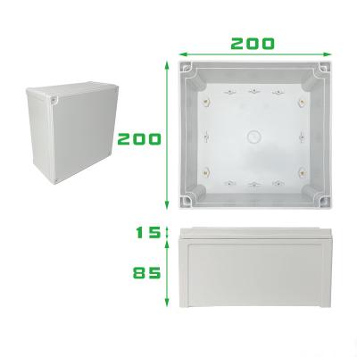 China BRITEC TY-200200100 Industrial Grade Electronic Enclosure - Waterproof Terminal Box with -40°C to 80°C Temperature Range for sale