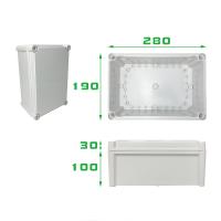 China TY-190280130 Electronic Enclosure Outdoor Electrical Box IP66/67/68 Waterproof -40°C to 80°C Temperature Range for sale