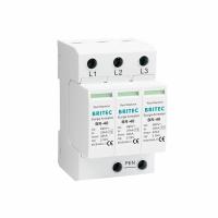 China BRITEC BR-40 690 3P Type 2 690V 1000V High Voltage AC Surge Protector 3 Phase SPD for sale