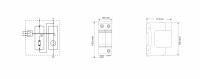 China BR-25GS 1+1 Spd T1+T2 25kA Surge Arrester Lightning Protection DIN Rail 35mm for sale