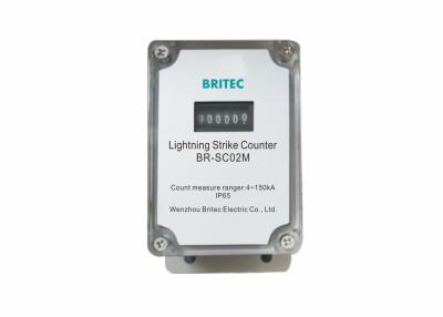 China BR-SC02M Lightning Strike Counter 4kA-50kA Impulse Current with IP65 Rating and -40°C to 85°C Operating Range for sale