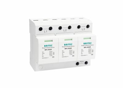 China SPD Three Phase Type 1 Surge Protection Device 25kA 275V with IP20 Rating for Electrical Systems for sale