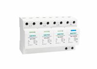 China 25KA Lightning Protection Surge Arrester Thermoplastic Three Phase Surge Protector for sale