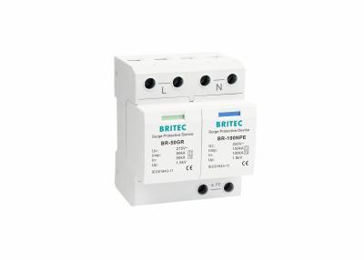 China Class I Type 1 Surge Protection Device 50kA 275V with DIN Rail Mounting for Industrial Power Systems for sale
