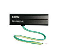 China BRITEC BRRJ45L-16R Network Surge Protector 5KA RJ45 Data Signal Protection IP20 for sale