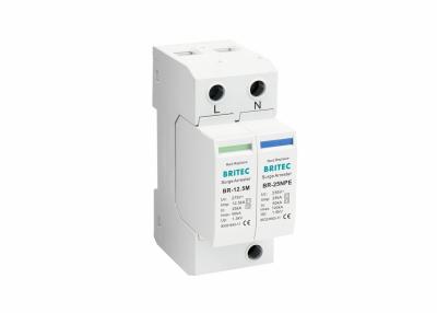 China AC T1 T2 1P+NPE 275V Surge Protector 12.5kA SPD MOV Lightning Protection Surge Arrester for sale