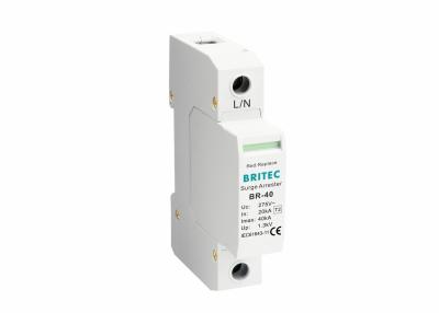 China CB/S Certified Type 2 40kA Surge Protector 150V / 275V / 320V / 385V / 440V for sale