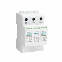 China BRPV3-1000T1-6 Thermalplastic PV Surge Arrester 1000V DC Type 1+2 Lightning Protection UL94-V0 for sale