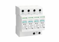 China BRITEC BR-60 4P 60kA Type 2 DIN Rail Surge Protector IP20 230V/400V for sale
