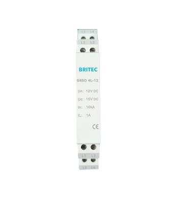 China BRITEC BRBD 4L-12 Signal Surge Arrester SPD Type 2 12V 10kA Network Data Surge Protector for sale