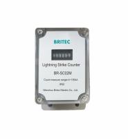 China BR-SC02M SPD Lightning Surge Counter with 0-999999 Count Range and Power-Off Memory Retention for sale