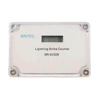China BR-SC02E Lightning Strike Counter 5kA-150kA Discharge Current IP65 Rated for 0-999999 Events for sale