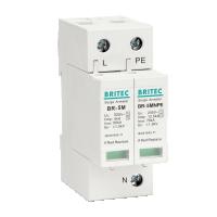 China AC Surge Protective Device Type 1+2 320V 5kA Iimp 20kA In for Home Power Lightning Arrester for sale