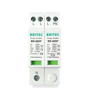 China BR-15DP 2P Surge Protection Device 15kA MOV Technology SPD for 275V AC Systems for sale