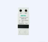 China BRCI-63 Coordination Inductor AC SPD Lightning Surge Protector 63A Electric Protection Device with CB CE TUV Certification for sale