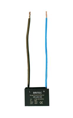 China BRLED-10S LED Surge Protector 10kA Class II+III AC SPD for Lighting Systems 275V for sale