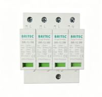 China BR-12.5M 320 4P spd t1  lightning surge protector type 1 2 spd 12.5ka lightning strikes  plug-in arrester for sale