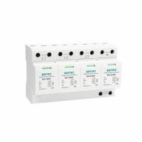 China Type 1 Class B SPD Surge Protector 25kA 4P 385V High Power Lightning Protection Device for sale