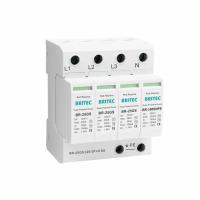 China TUV BR-25GS 25kA 3P+N Type 1+2 Surge Protective Device for TT and TNS Systems for sale
