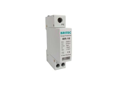 China 230V Type 3 10kA Surge Protective Device with Remote Signalling - 90x70x18mm DIN Rail Mount for sale