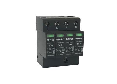 China 3 Phase Type 2 Surge Arrester 4P Type 2 Surge Protector Reliable Performance for sale