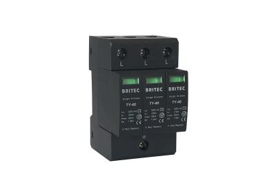 China IEC 61643 Class II 3P Pluggable Type 2 SPD 40kA For General Protection for sale