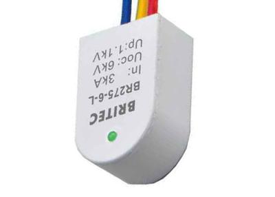 China BR275-6-L LED Lights Surge Protection Device 230V AC 6kA Class III Type 3 with ≤1.2kV Protection for sale