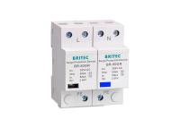 China Low Voltage AC SPD Single Phase Lightning Protection Surge Arrester CE Passed for sale